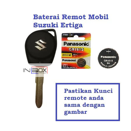 Jual BATERAI REMOT MOBIL SUZUKI ERTIGA REMOTE KEYLESS | Shopee Indonesia
