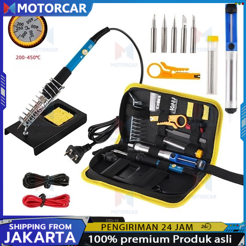 Jual Solder Set Lengkap Kit Solder 60 Watt 220 Volt Kit Pengisap Timah ...