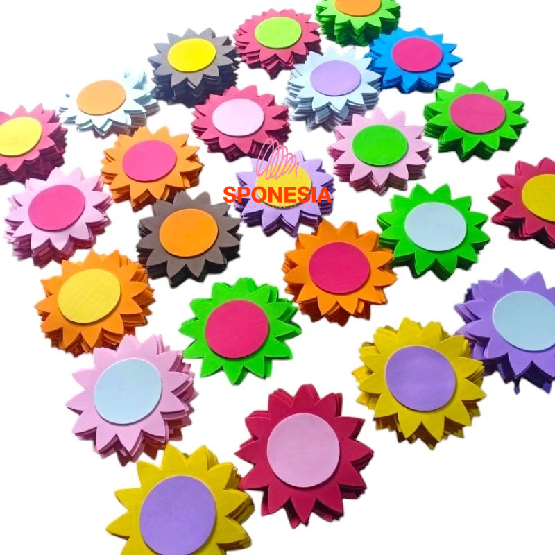 Jual Hiasan Kelas Bunga Matahari (15 cm x 15 cm) Dekorasi Sekolah ...