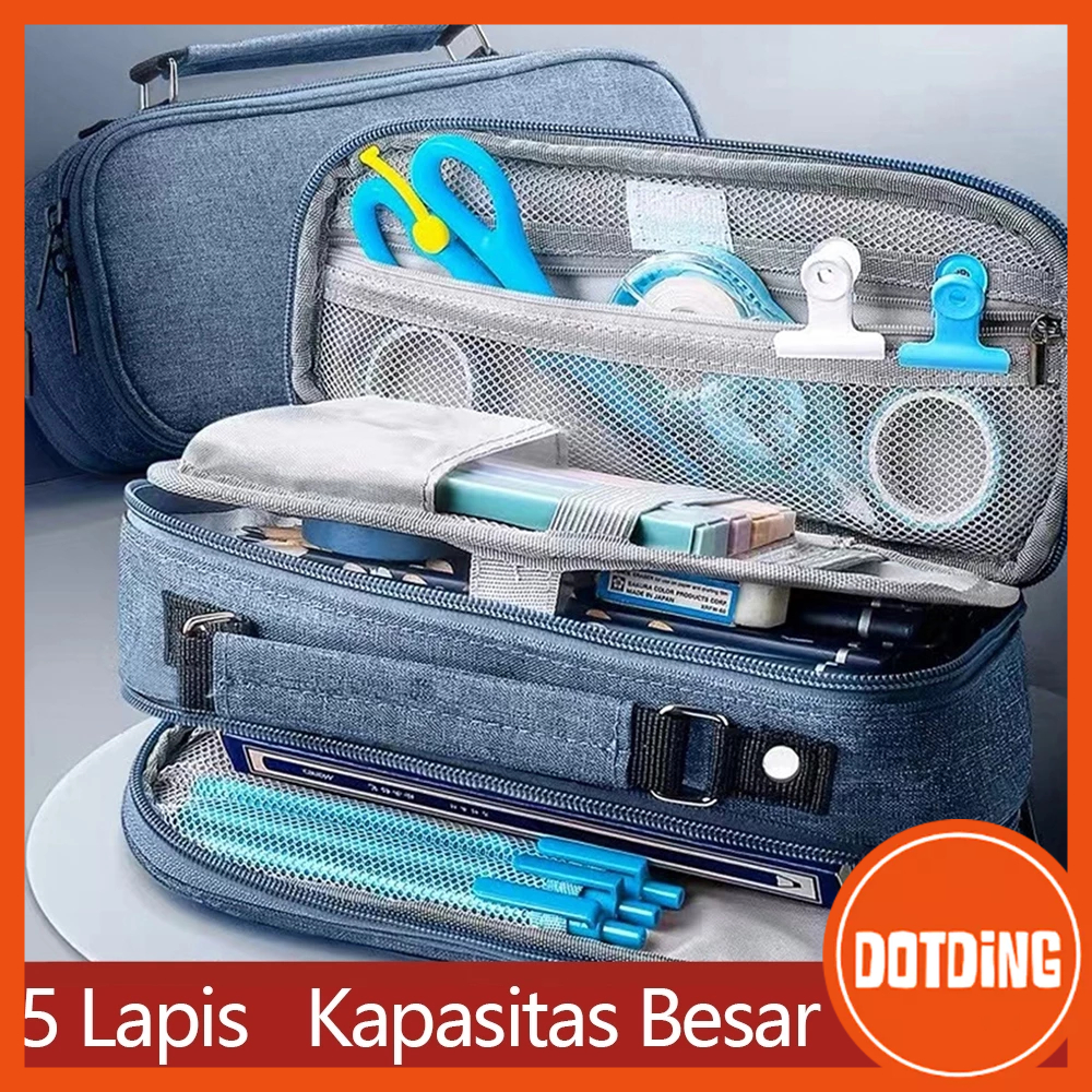 Jual [COD] Tempat Pensil Berkapasitas Besar Tempat Pensil Pencil Case ...