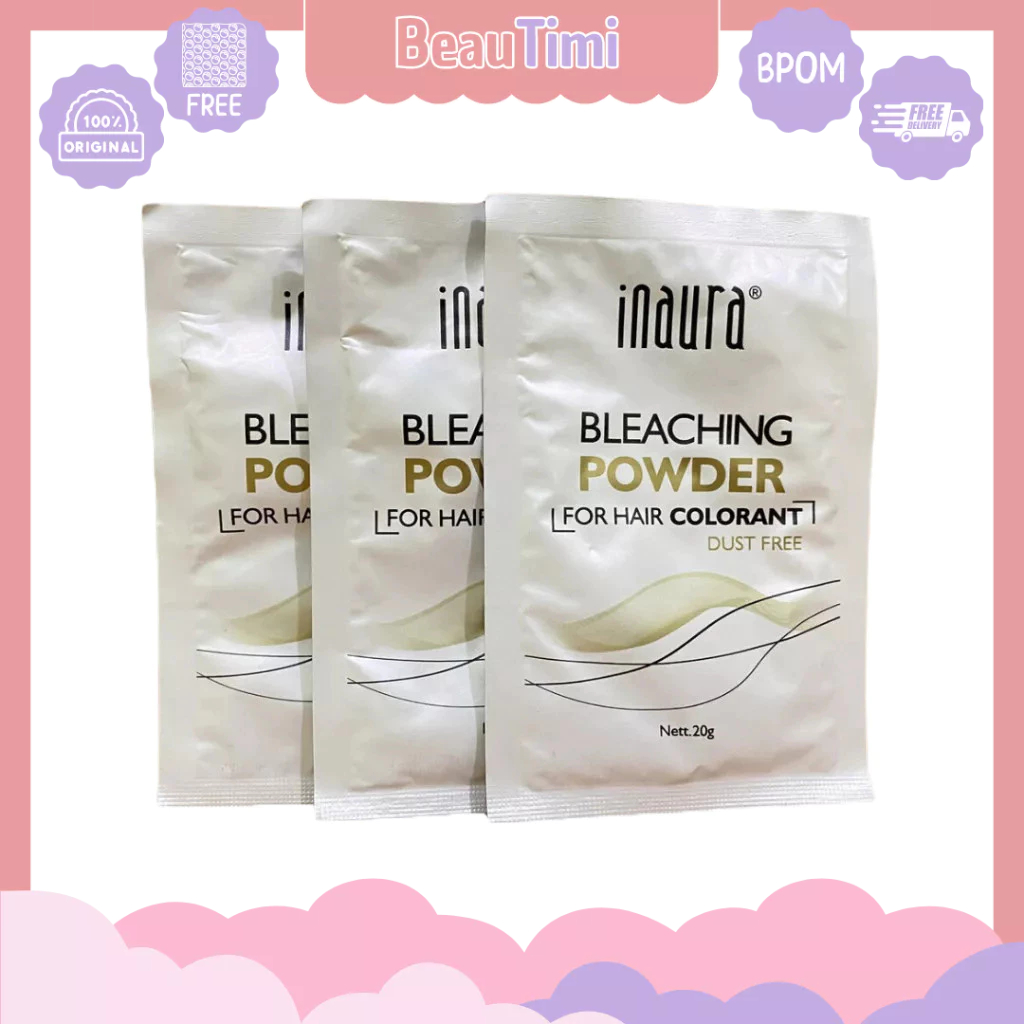 Jual beautimi - INAURA Bleching powder sachet | Shopee Indonesia