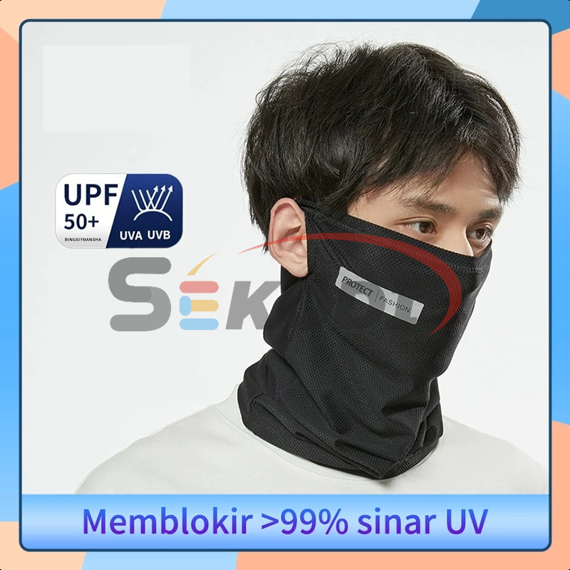 Jual Sekodi Masker Wajah Anti Uv Pelindung Matahari Masker Premium Berkualitas Multifungsi ...