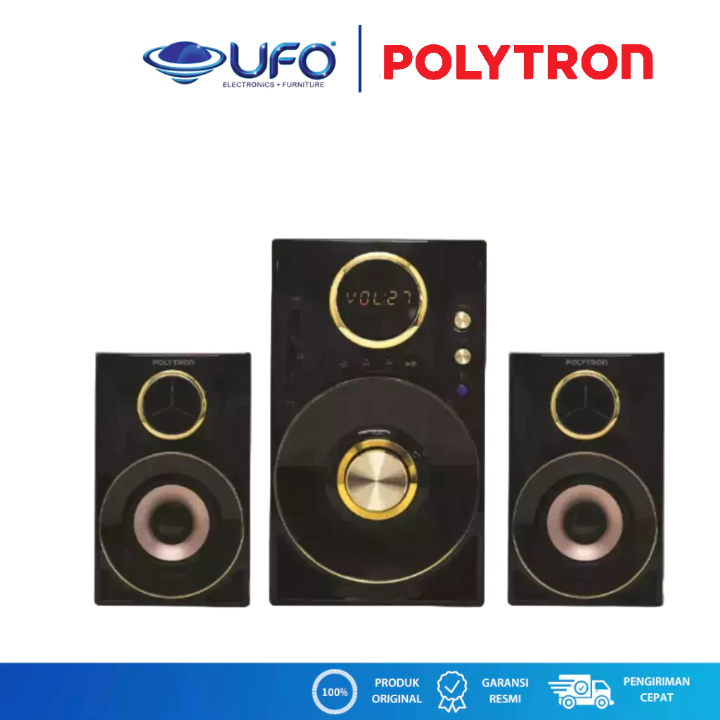 Jual Polytron Bluetooth Speaker Multimedia with Extra Bass PMA9310BG ...