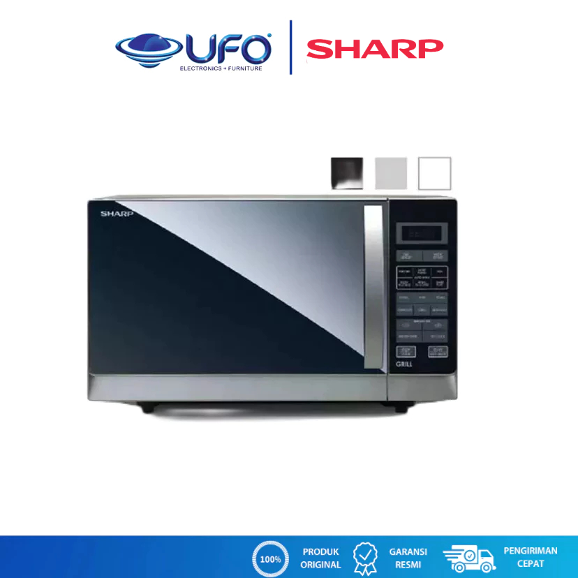 Jual Sharp Stylish Designed Microwave Oven 25L R728-(S)/(W)/(K)IN ...