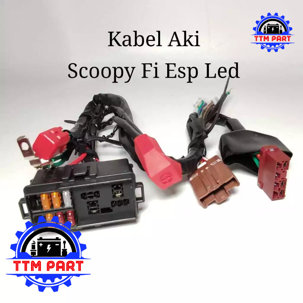 Jual KABEL ACCU HONDA SCOOPY FI ESP LED TW CABLE AKI ACU BATERY BATERAI | Shopee Indonesia