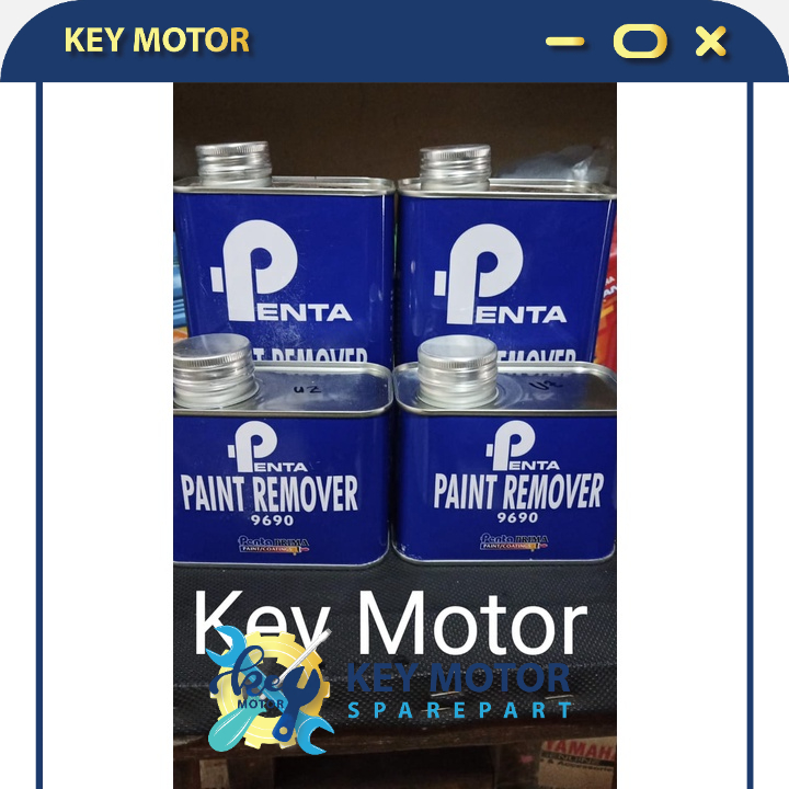 Jual Paint Remover Penta Penghilang Perontok Cat / Soda Api Pengelupas ...