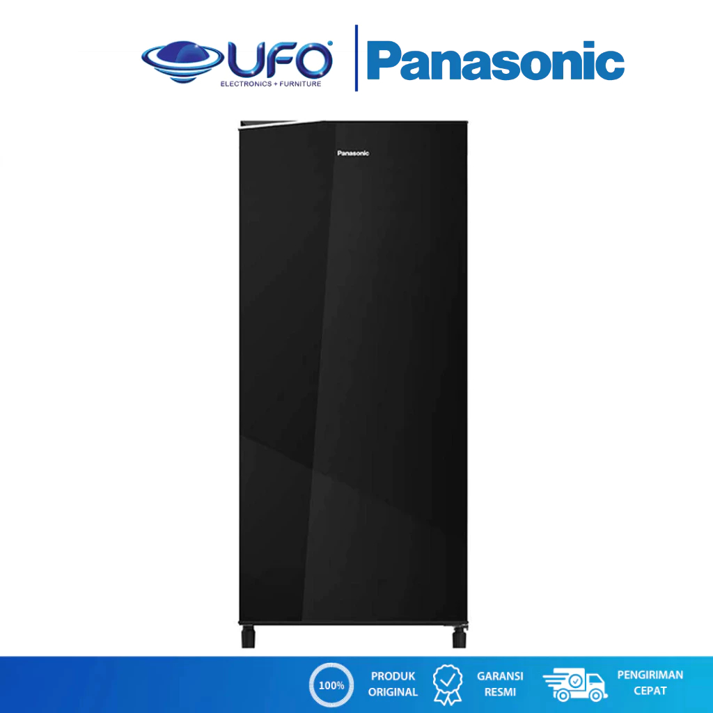 Jual Panasonic Kulkas Lemari Es 1 Pintu [155 L] - Sparkling Black NRAF171SPK | Shopee Indonesia