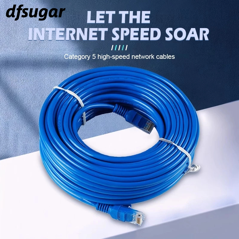 Jual 1.5M 5M 10M 20M 30M Ethernet Network Cable Internet Kabel Lan Cat5 ...