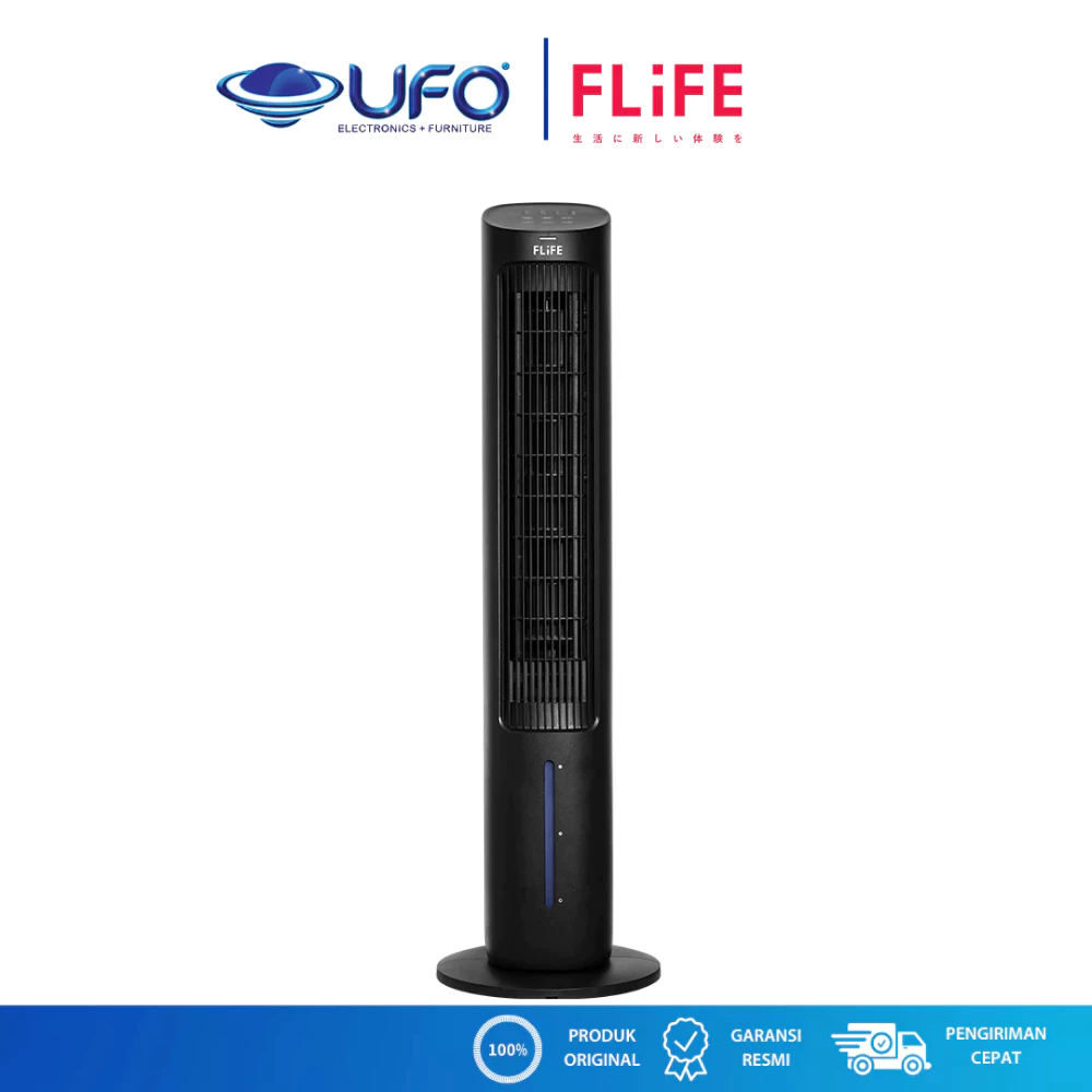 Jual Flife FTA-ACOOL4 Air Cooler Tower Fan dengan Generator Anion kapasitas 4 Liter Flife ...