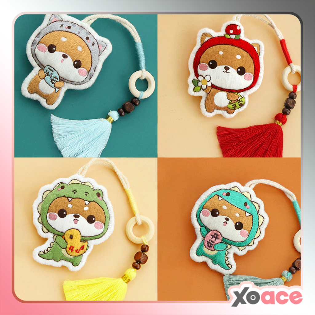 Jual DIY Set Gantungan Sulam Animal Hewan Binatang Lucu Keychain ...
