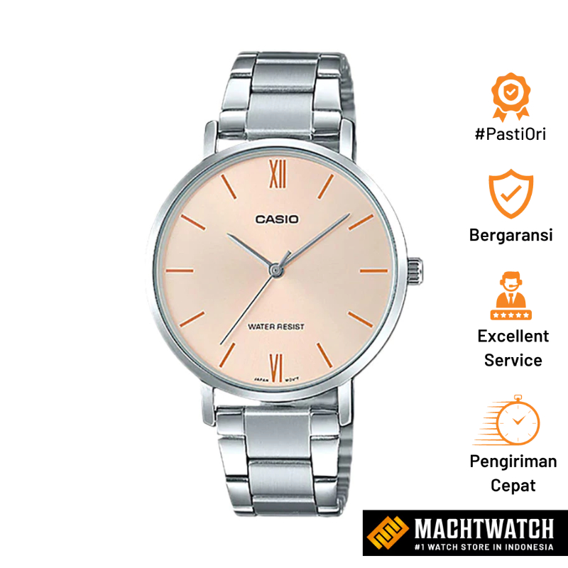 Jual Jam Tangan Wanita Analog Casio Standard LTP-VT01D-4BUDF LTPVT01 ...