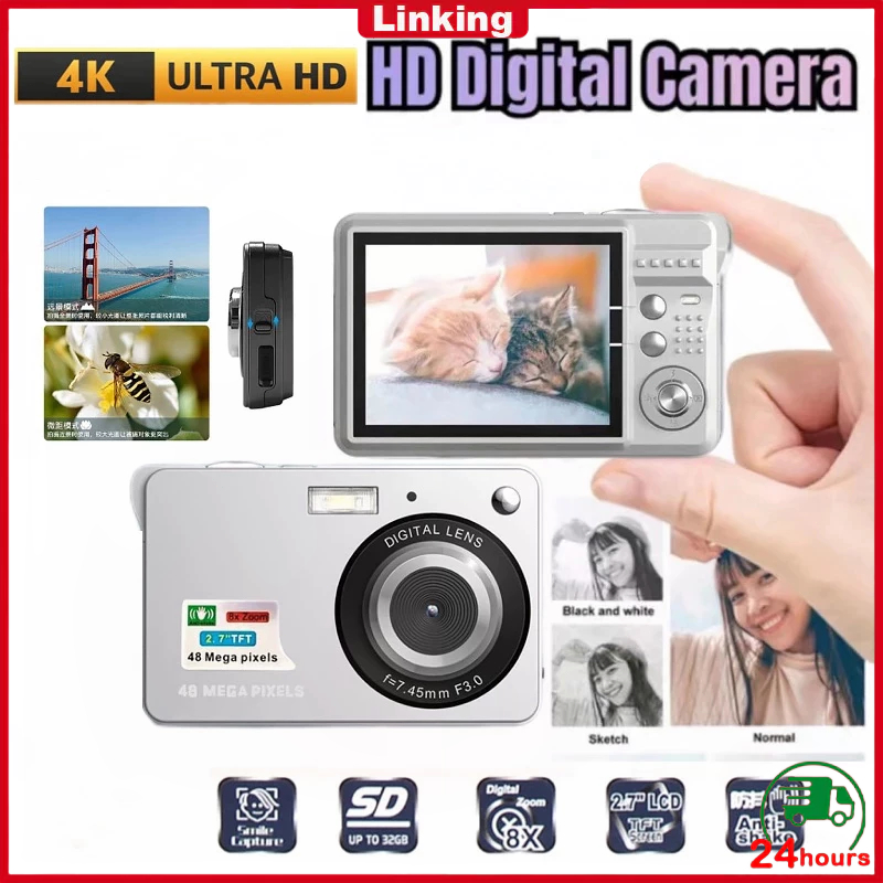 Jual 【COD】K09 Kamera Digital HD 48 Juta Piksel camera mini kamera ...