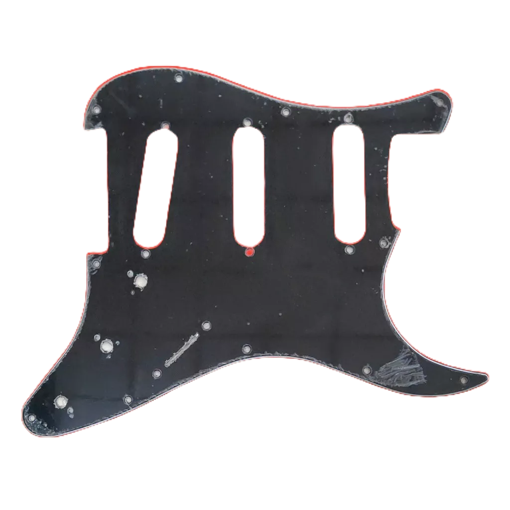 Jual Pickguard Squier Stratocaster 11 Holes 3 Ply SSS / Pickguard ...