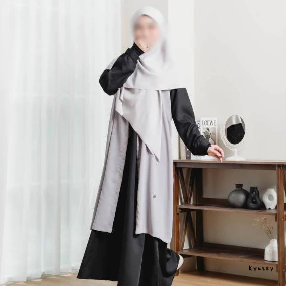 Jual Elmina Naura Outer Vest Tanpa Lengan Pastel Terbaru 2025 Minimalis ...