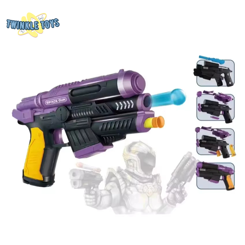 Jual Mainan Pistol 2 IN 1 Paintball Dengan Peluru Lembut Mainan Pistol ...