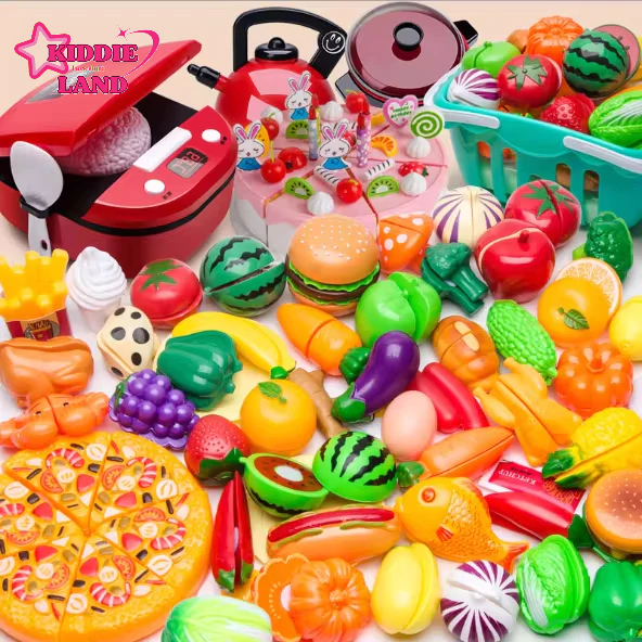 Jual Mainan Potong Buah 27 - 86pcs Set Mainan Buah-Buahan Dengan ...