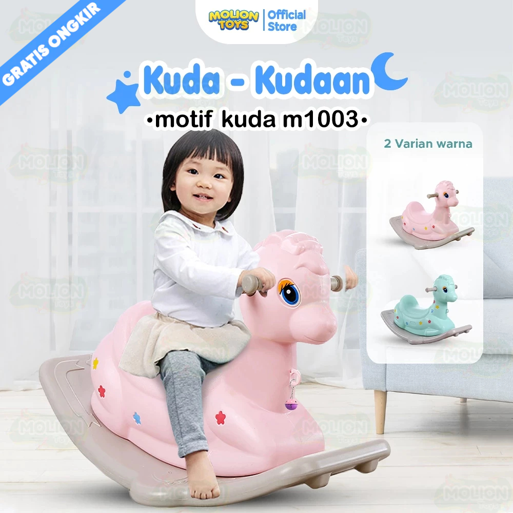 Jual Kuda-Kudaan Anak MOLION TOYS M1003 – Rocking Horse Lucu & Edukatif Usia 1–6 Tahun | Shopee ...