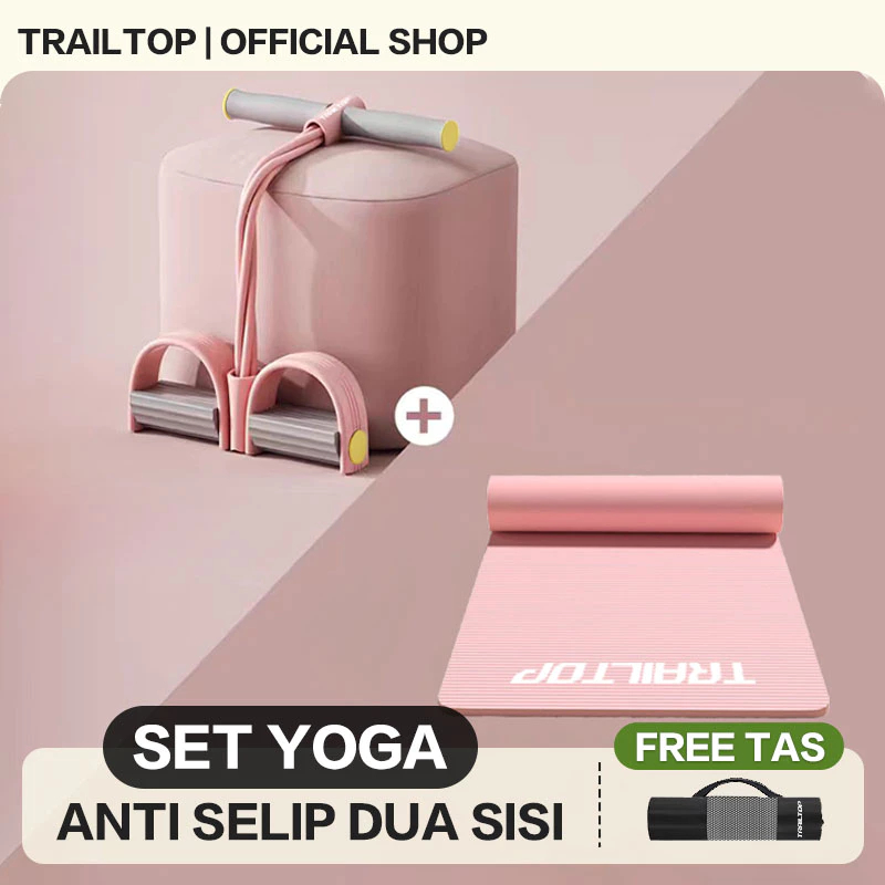 Jual TrailTop Matras Olahraga Dan Tummy Trimer Fitnes Set Karpet ...