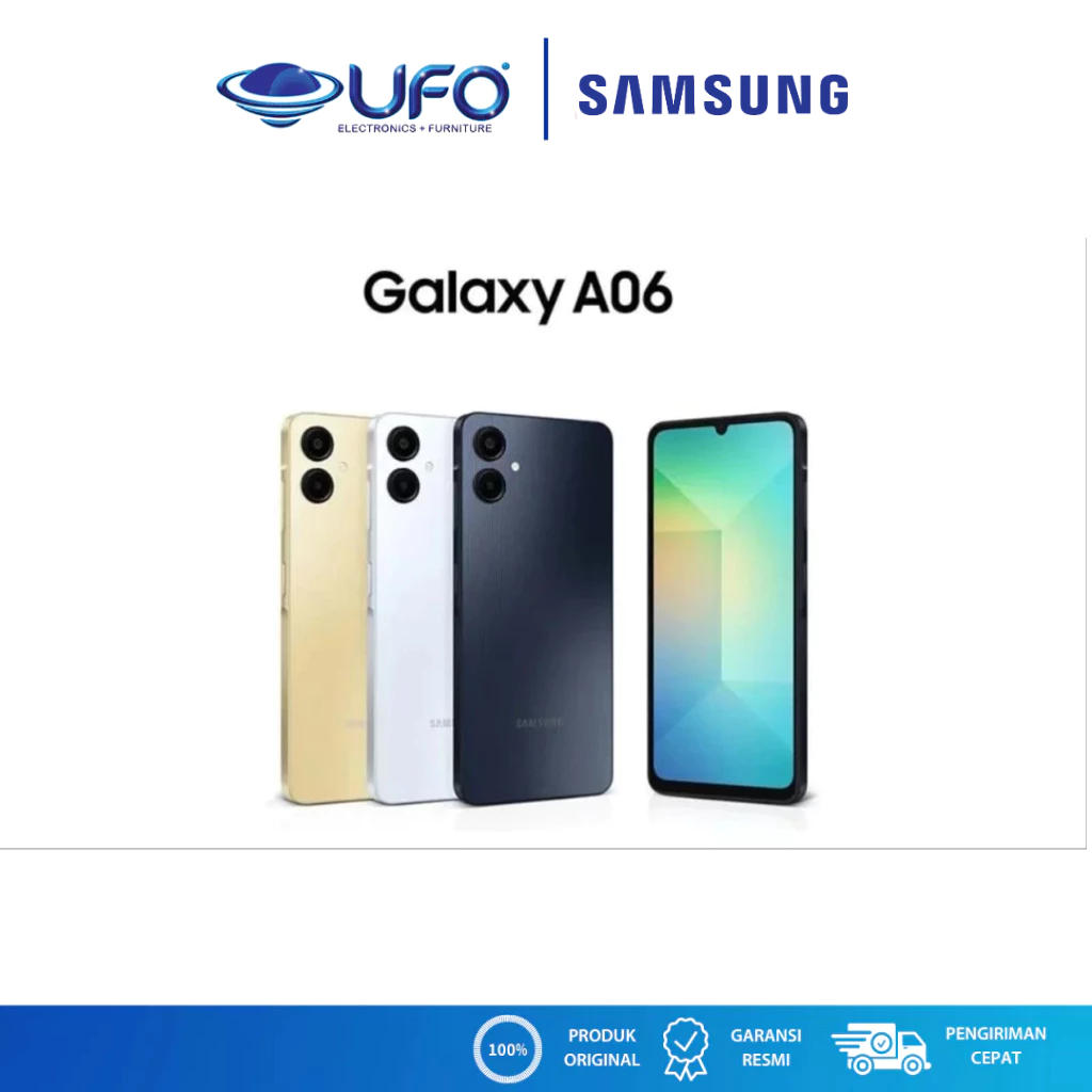 Jual HP Samsung A06 4/64 GB | 4/128 GB Helio G85 chipset 5000 mAh ...