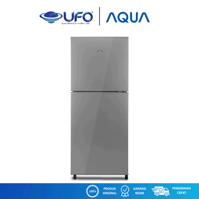 Jual AQUA Kulkas 2 Pintu Multi Airflow Lemari Es 169 Liter AQRD251SG ...