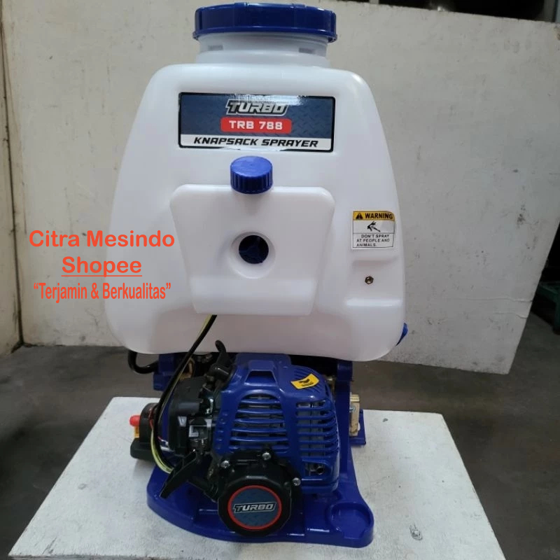 Jual Mesin Ransel Gendong 20 Liter Tipe TRB 788 Mesin 2 Tak Knapsack Power Sprayer 20L 2 Stroke ...