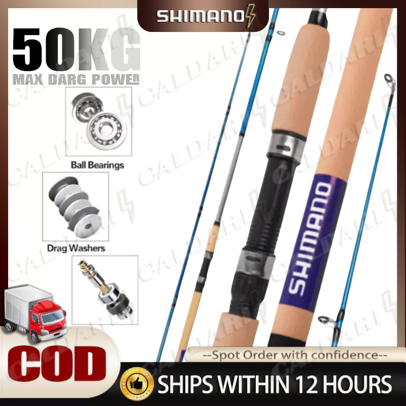 Jual SHIMANO Rod cruzar joran pancing Fishing reel Joran pancing reel Alat pancing reel joran ...