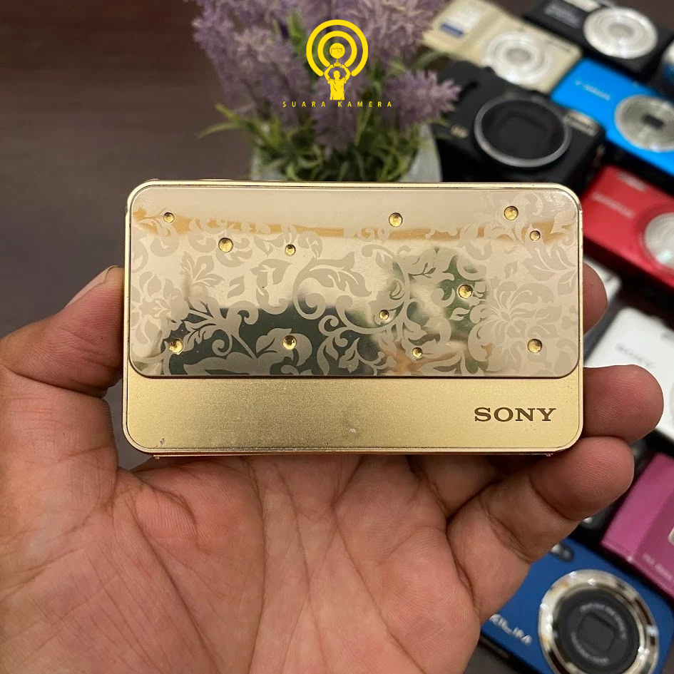 Jual DIGICAM RARE SONY DSC T99D GOLD | Shopee Indonesia