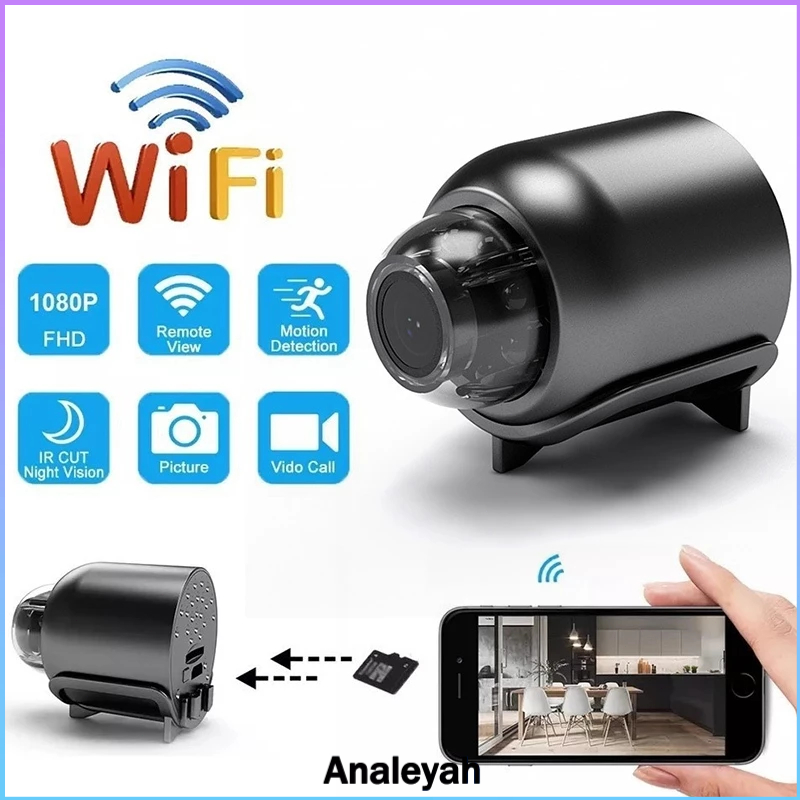 Jual Kamera WIFI mini HD 1080p camera cctv kamera kecil camera mini ...