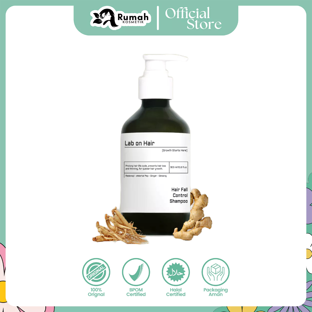 Jual Lab On Hair Anti Hair Fall Shampoo - Anti Rontok Anti Hair Fall ...