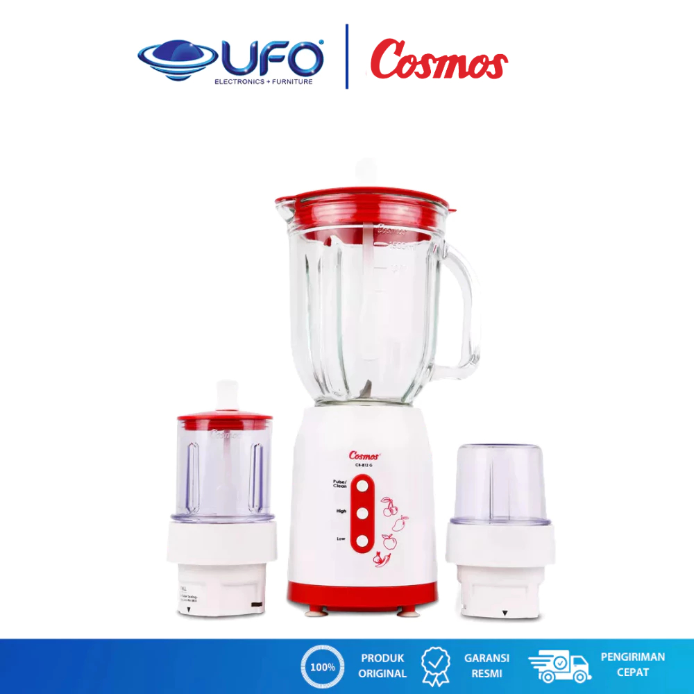 Jual Cosmos Blender Kaca 2 Liter CB812G | CB-812 G | Shopee Indonesia