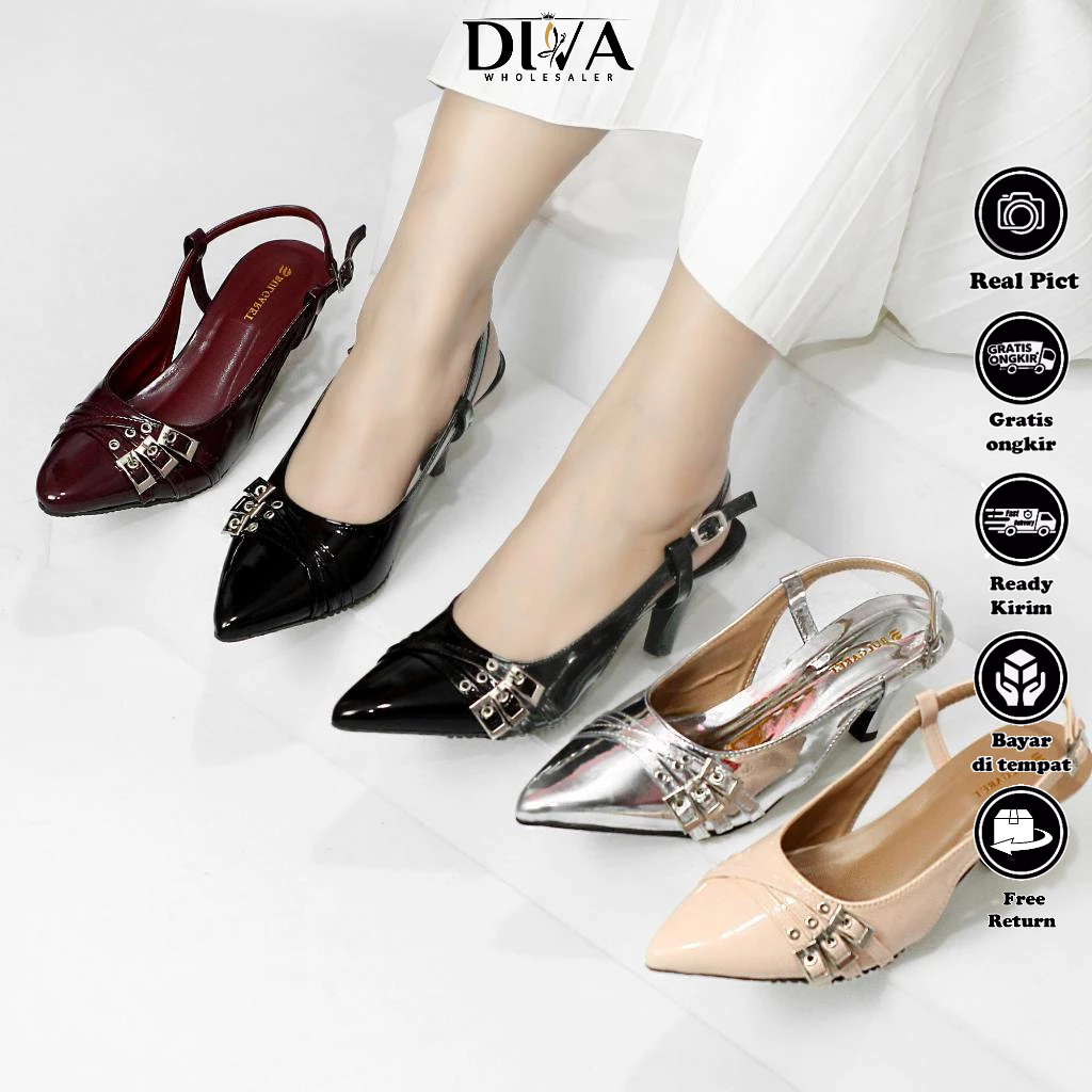 Jual Terbaru Haihil Pesta Heels Model Korean Style Sandal High Heels ...