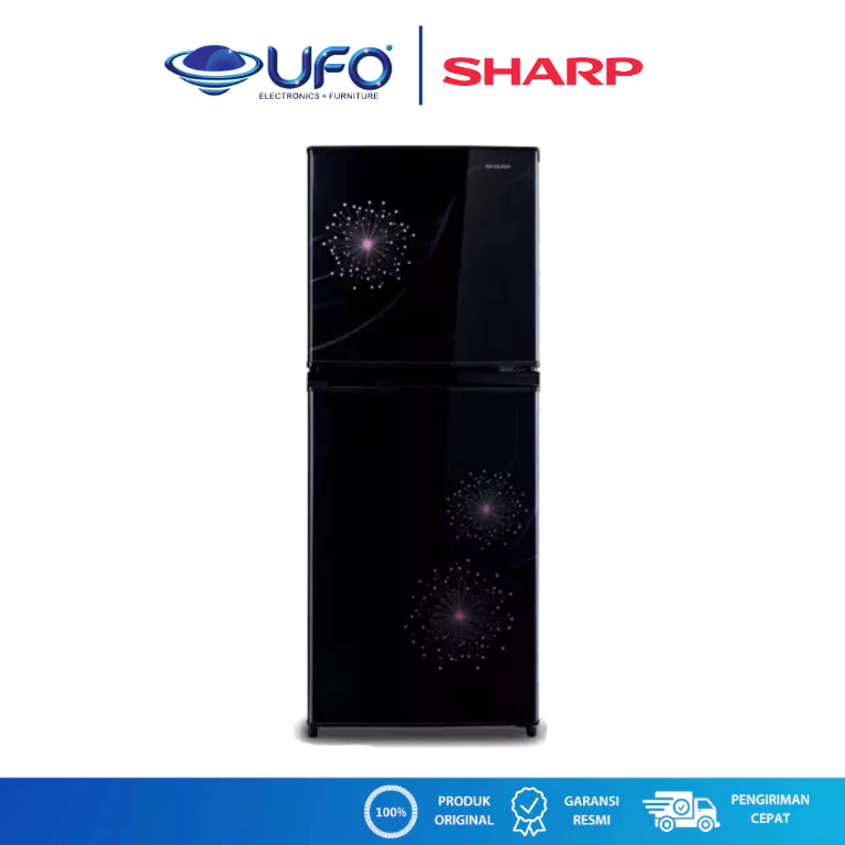 Jual Sharp Kulkas 2 Pintu 187 Liter SJ237MG-DP/DB | Lemari Es SJ237MGDP ...