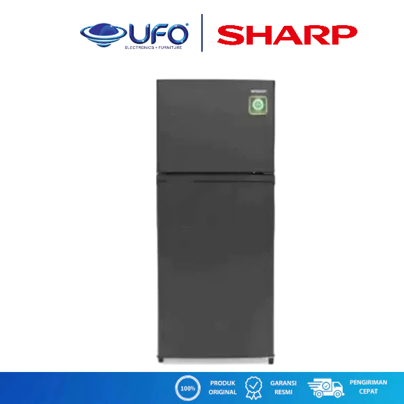 Jual Sharp Kulkas 2 Pintu New Kirei Series Lemari Es Kapasitas 172 ...
