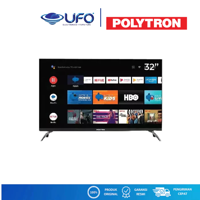Jual Polytron TV 32 Inch Led Smart Android TV PLD32AG5959 | Shopee Indonesia