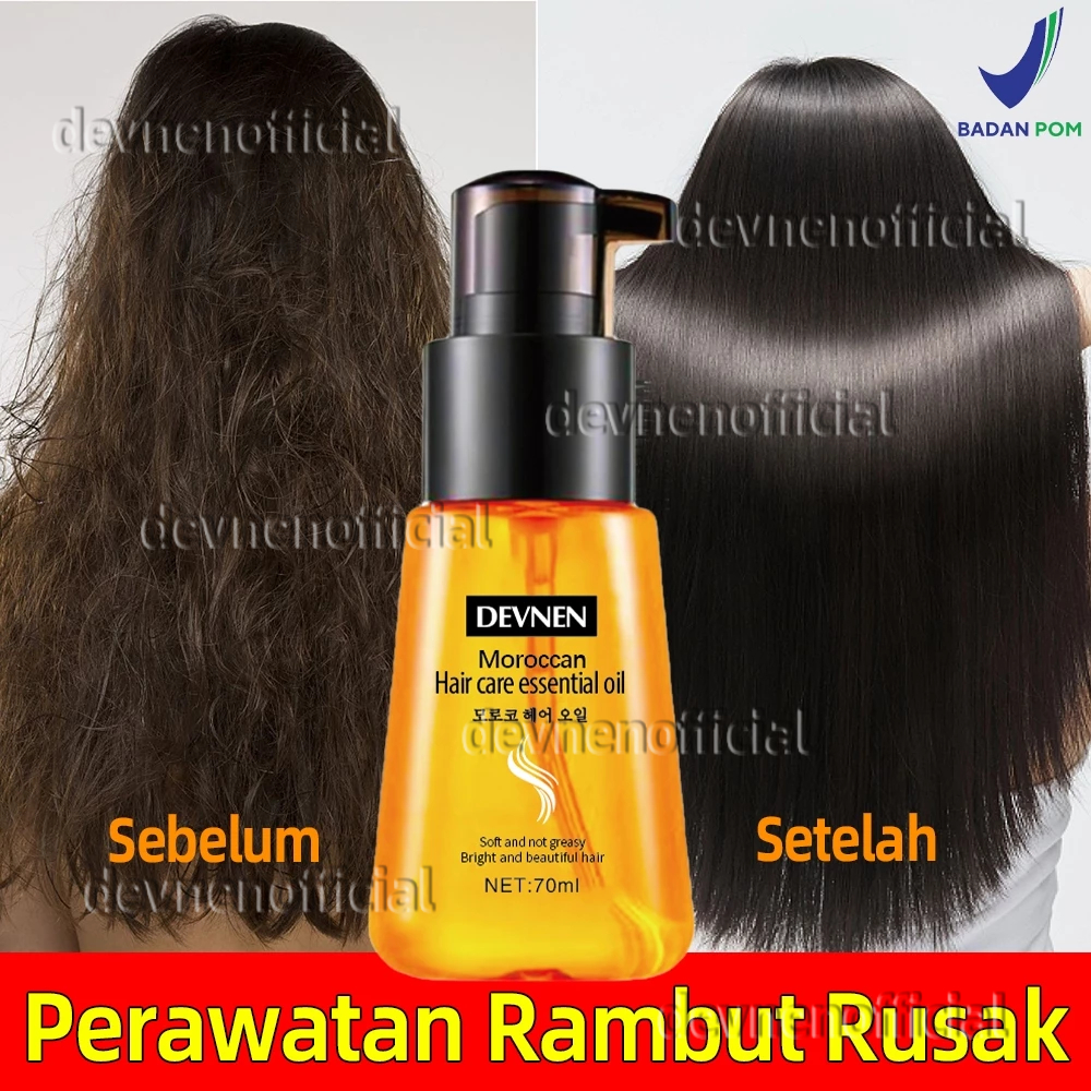 Jual serum rambut Pelembab Korean Hair Repair Serum Argan Oil Hair ...