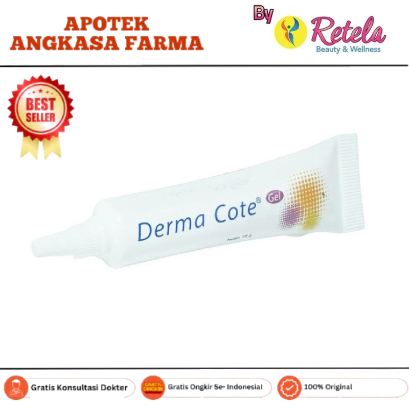 Jual DERMA COTE GEL TUBE 15 GR | Shopee Indonesia