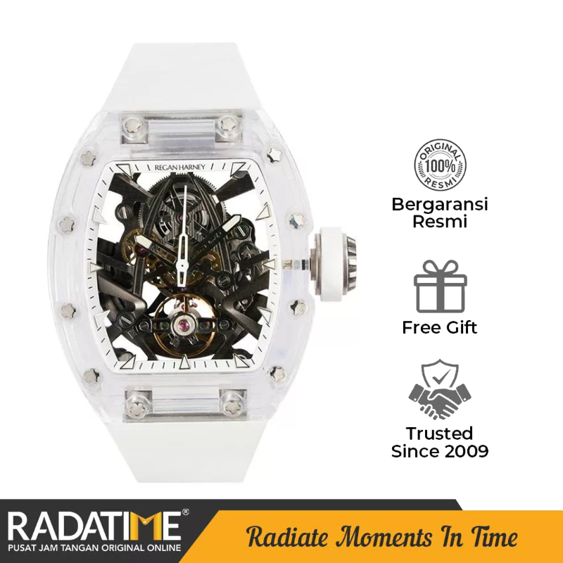 Jual Jam Tangan Pria Regan Harney Louvre Original 100% Rubber Sport ...