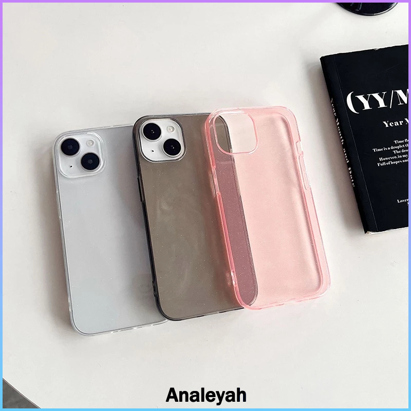 Jual Clear Softcase Glitter Bling Fullcover for iPhone 7 8 PLUS XR X XS ...
