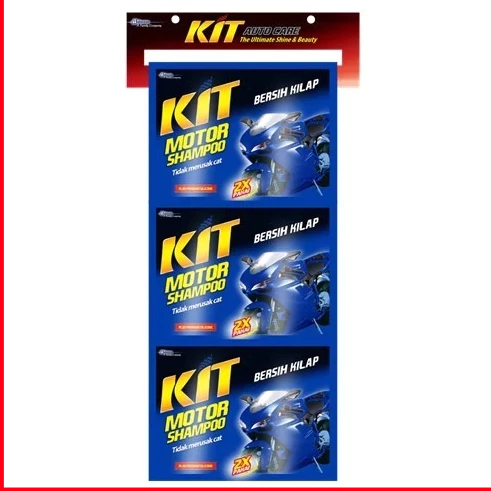 Jual Sabun Cuci Motor Kit Shampo 24 Sachet 1 Renceng | Shopee Indonesia