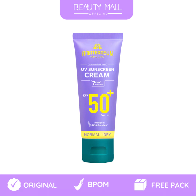 Jual AMATERASUN UV Sunscreen Cream SPF 50+ PA++++ 50GR | Shopee Indonesia