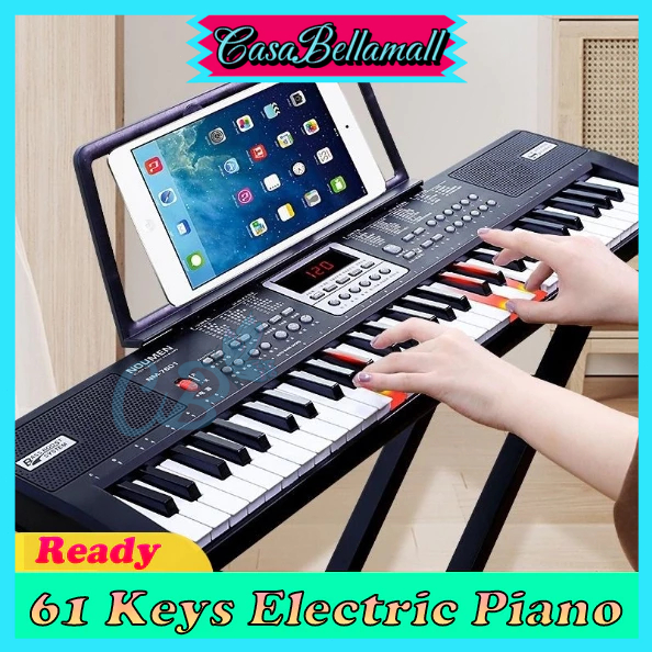 Jual Ready Stock Piano Keyboard/61 Keys Electric Piano Untuk Pemula ...