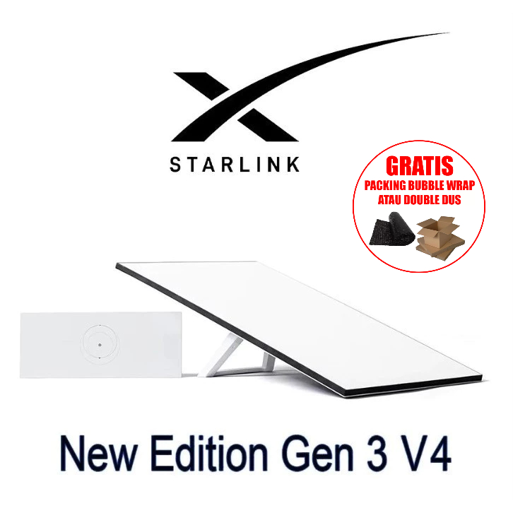 Jual STARLINK STANDARD KIT GEN 3 V4 DUAL WIFI SYSTEM | Shopee Indonesia