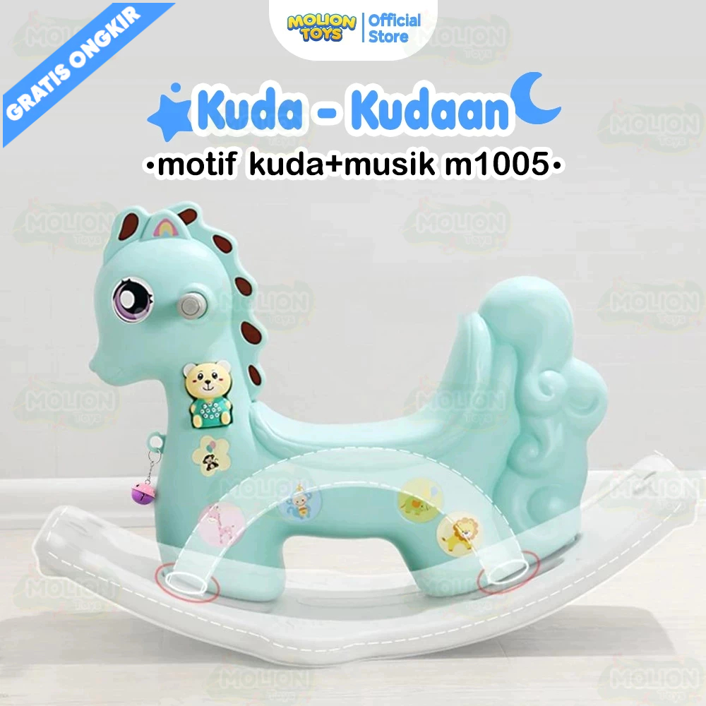 Jual 𝗠𝗢𝗟𝗜𝗢𝗡 𝗧𝗢𝗬𝗦 Mainan Kuda Kudaan Anak Jungkat Jungkit 1-6th Rocking ...
