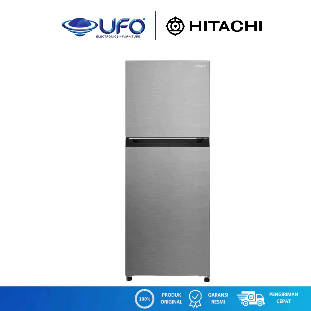 Jual Hitachi Kulkas 2 Pintu Surround Cooling Lemari Es 181 Liter HRTN5198MXID | Shopee Indonesia