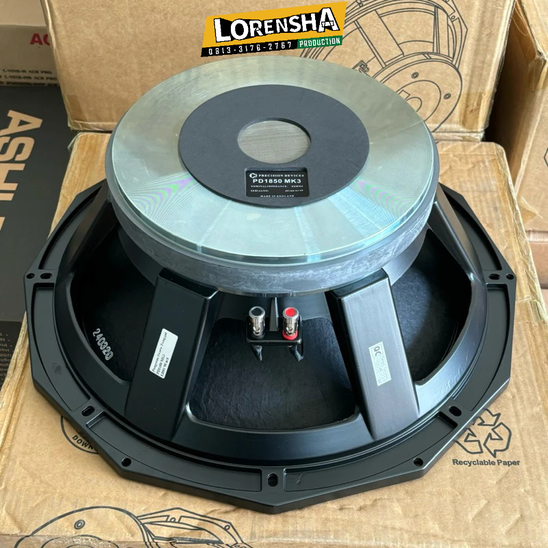 Jual Speaker Precision Devices PD1850 MK 3 Grade A Double Spider ...