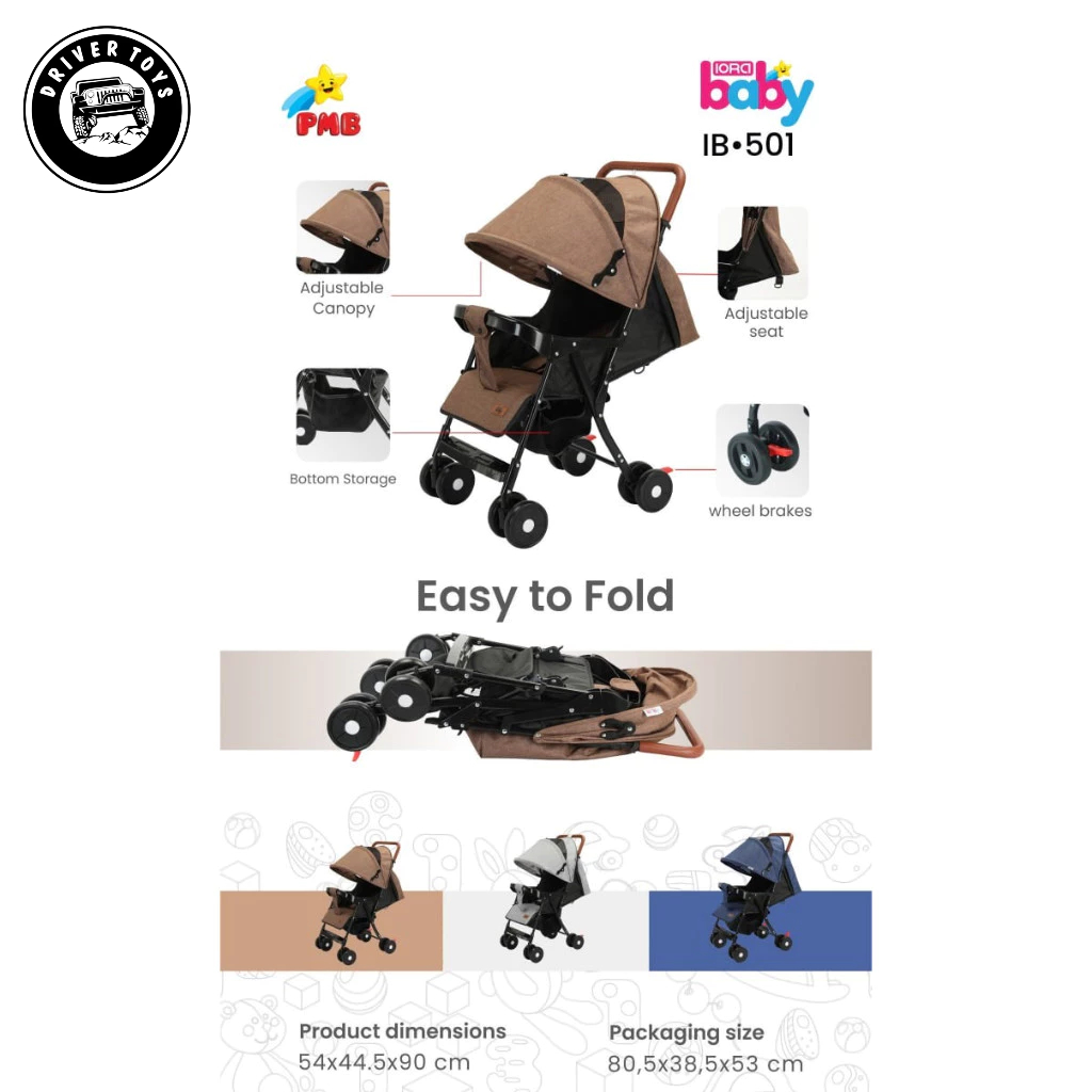 Jual Stroler Lipat Travelling | Stoler Bayi New Born | Stroller Murah ...