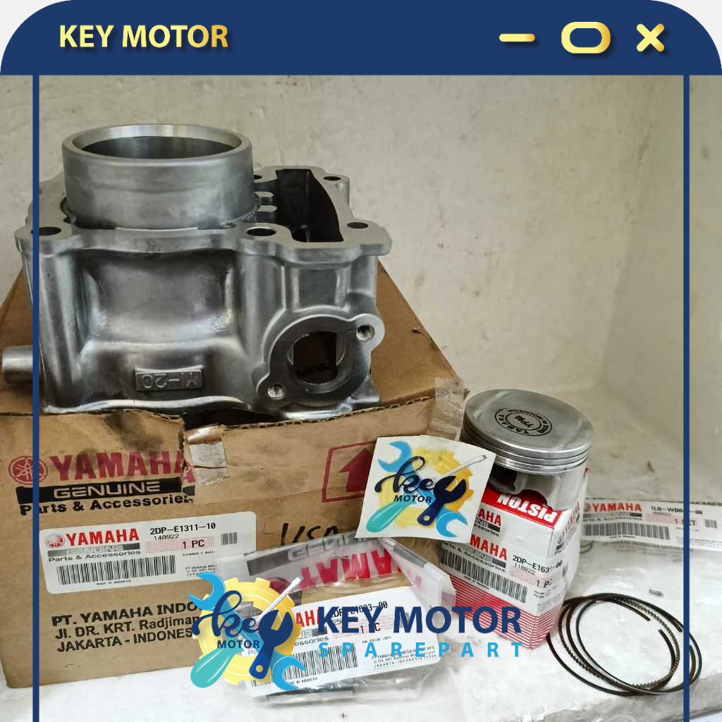 Jual Blok Seher Set Komplit Piston Kit Motor Nmax Lama / Old - Nmax New ...
