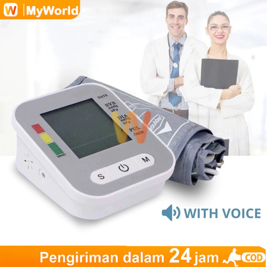 Jual COD Tensimeter Digital Alat Cek Tensi Darah Digital Pengukur ...
