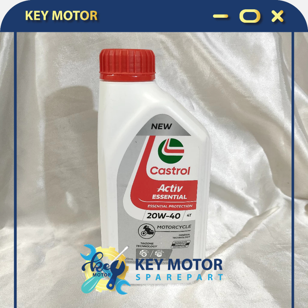 Jual Oli Motor Castrol Go! 4T / 4 Tak 20W-40 0,8Liter 100% Asli ...
