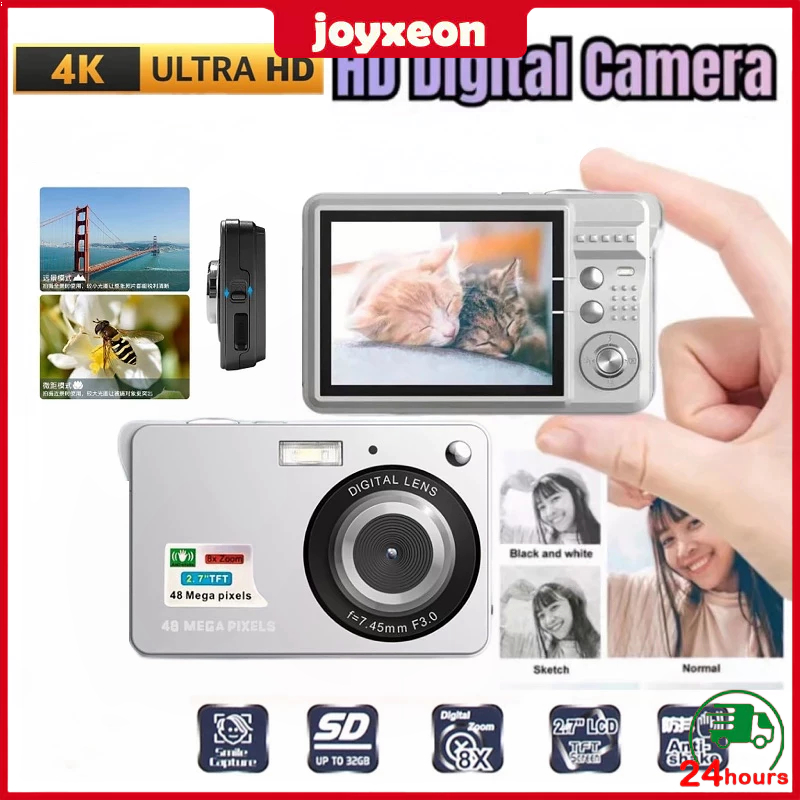 Jual 【COD】Camera Digital Digicam Kamera Pocket 48MP 1080P Kamera Mini ...